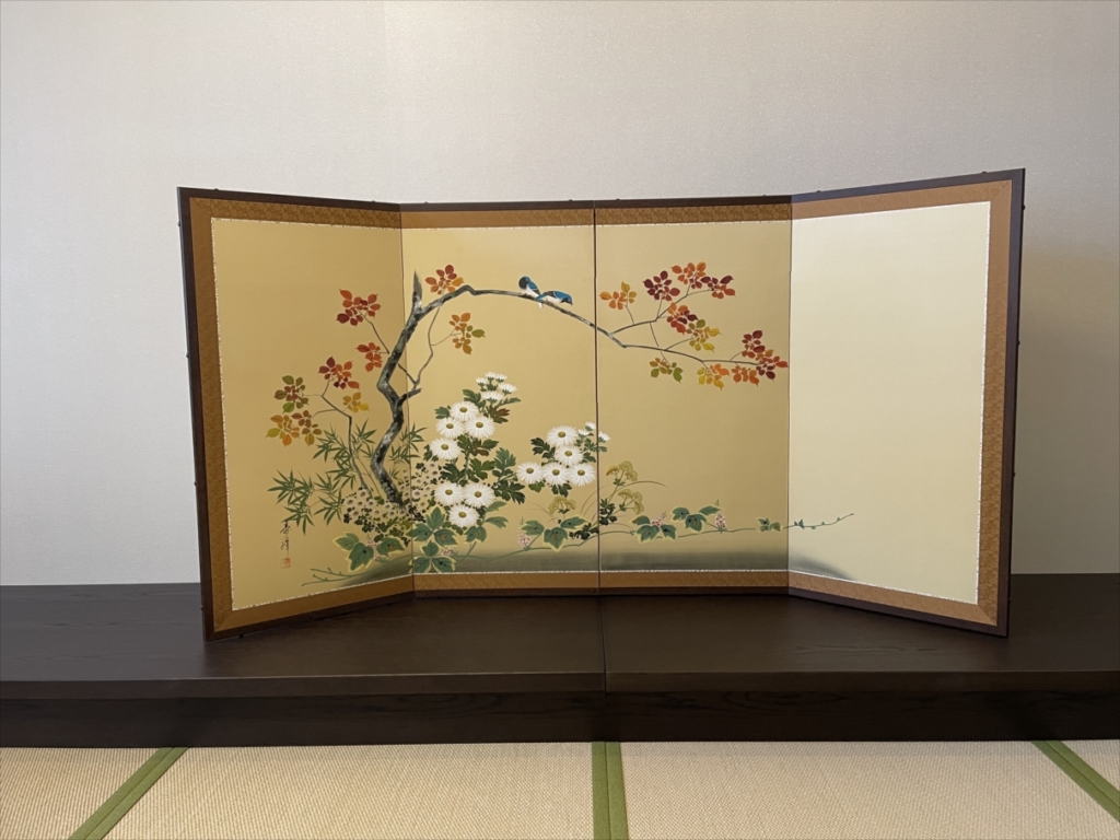 Japanese painting Screen / Japanese folding Screen for sale